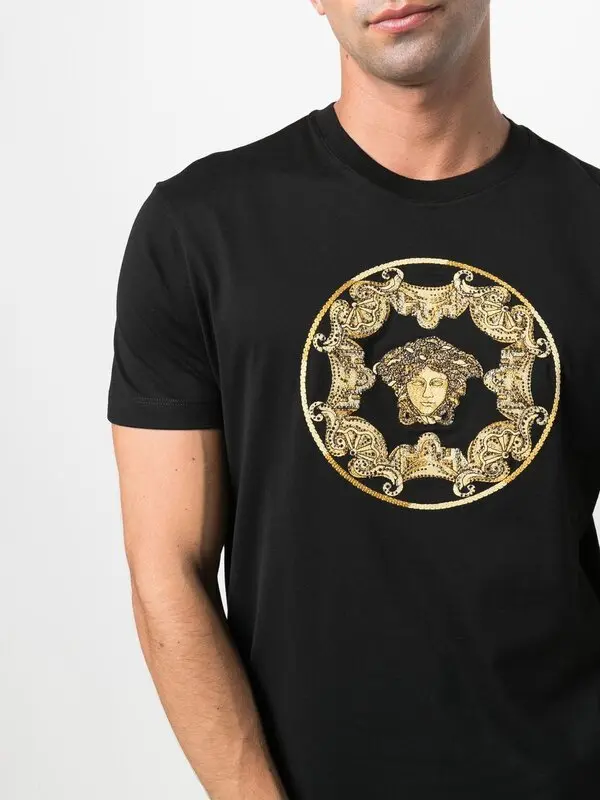 Versace Medusa Head Organic Cotton T-shirt