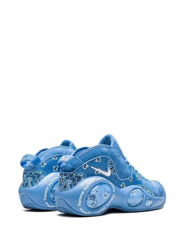 Nike X Supreme Air Zoom Flight 95 Sneakers - Blue