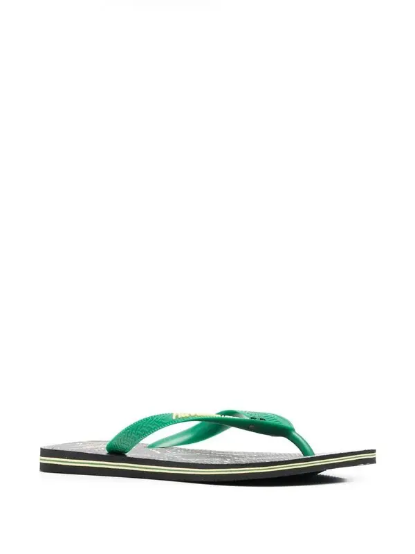 ROTATE BY BIRGER CHRISTENSEN Snakeskin-print Flip Flops