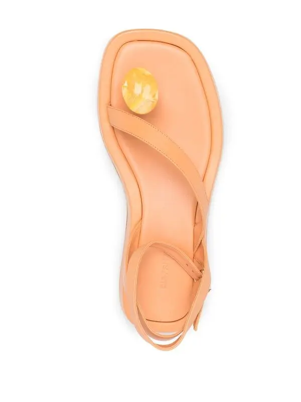 GIABORGHINI Open-toe Sandals - Orange