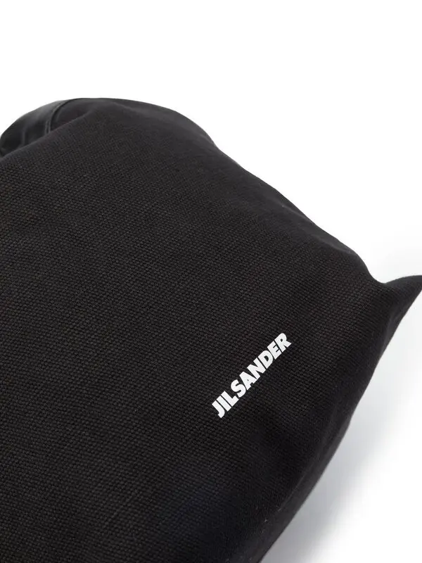 JIL SANDER Logo Drawstring Shoulder Bag