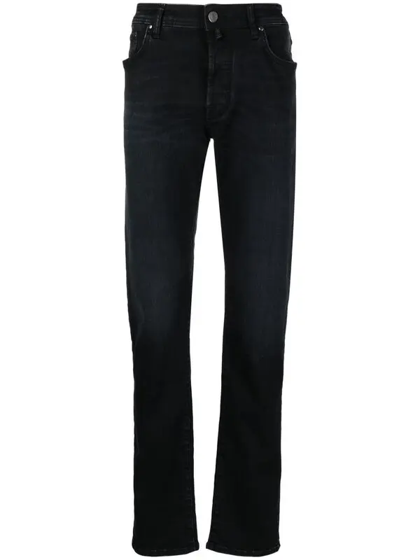 Jacob Cohen Straight-leg Jeans - Black
