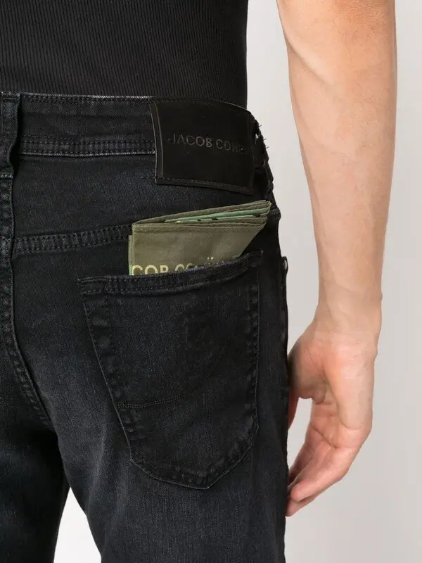 Jacob Cohen Straight-leg Jeans - Black