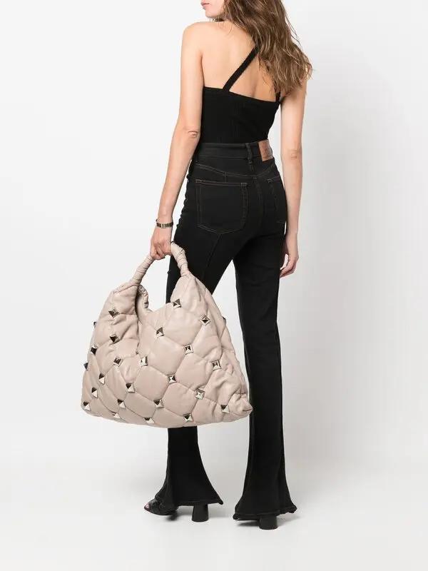 Philipp Plein Stud Detail Tote Bag