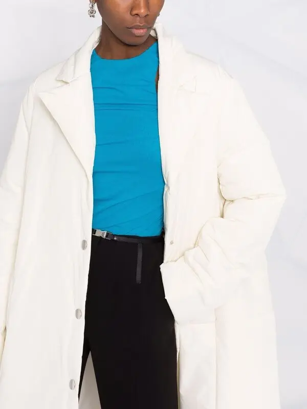 Nina Ricci Taffeta Padded Cocoon Coat