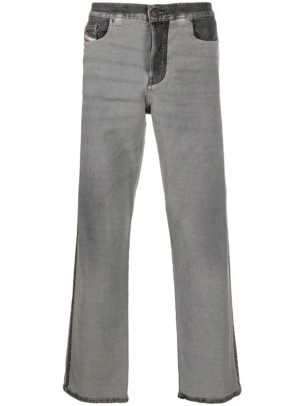 DIESEL® D-viker Straight-leg Jeans - Grey