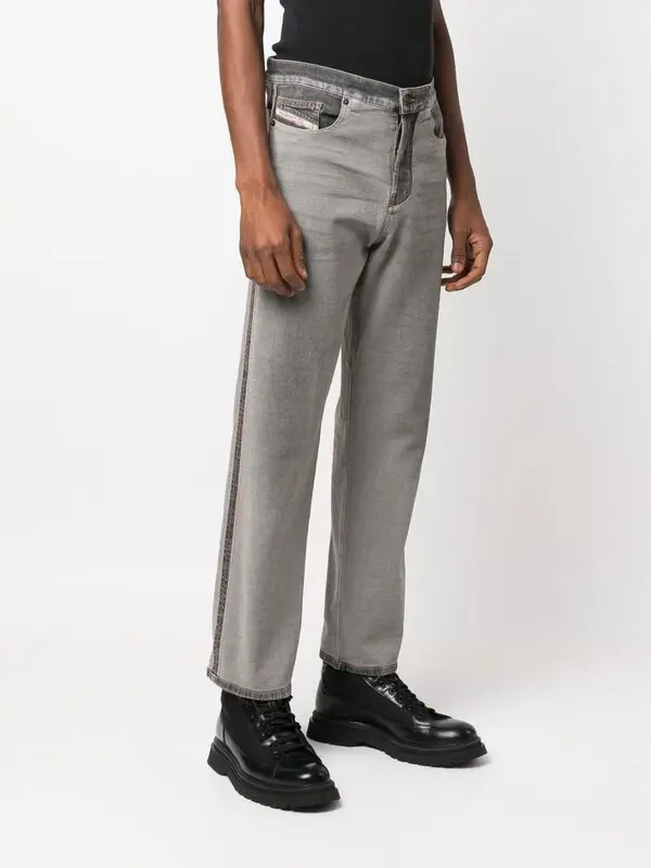 DIESEL® D-viker Straight-leg Jeans - Grey