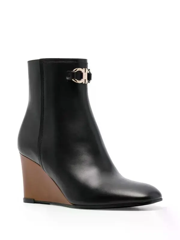 FERRAGAMO Wedge-heel Ankle Boots