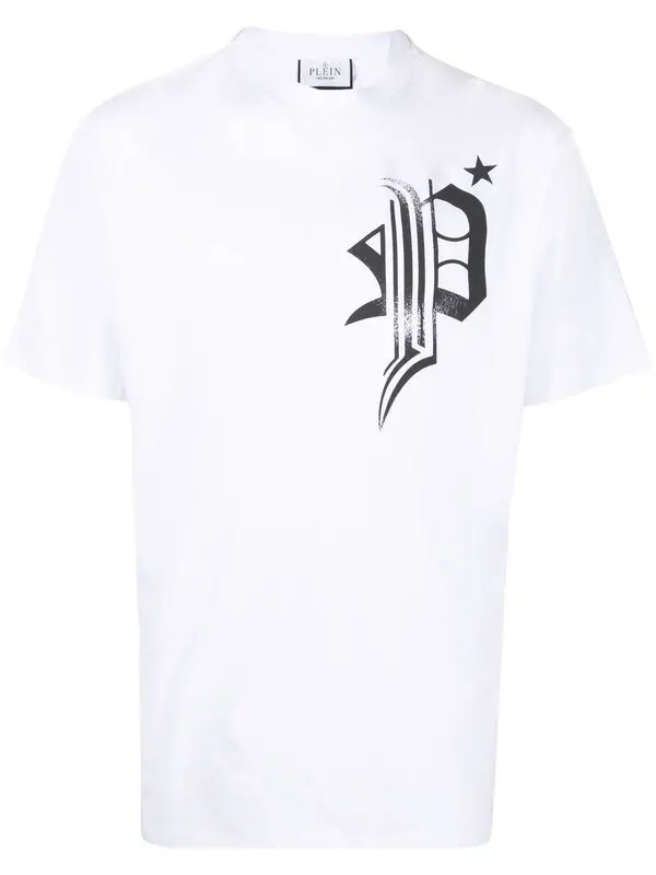 Philipp Plein Skull-print Detail T-shirt - White