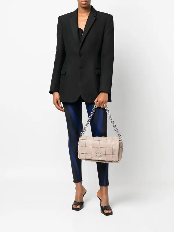 Philipp Plein Intertwined Design Shoulder Bag