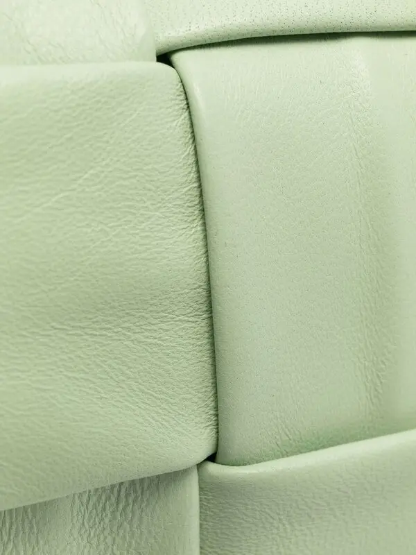 Philipp Plein Intertwined Leather Shoulder Bag - Green