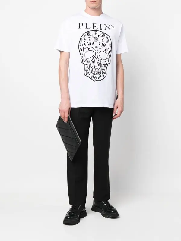 Philipp Plein Skull-print Round Neck T-shirt