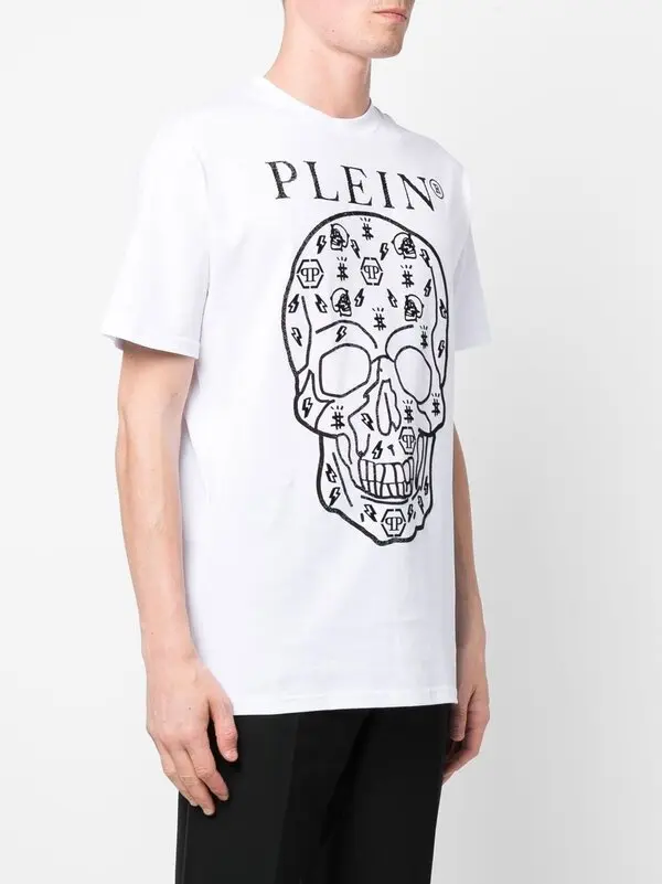 Philipp Plein Skull-print Round Neck T-shirt