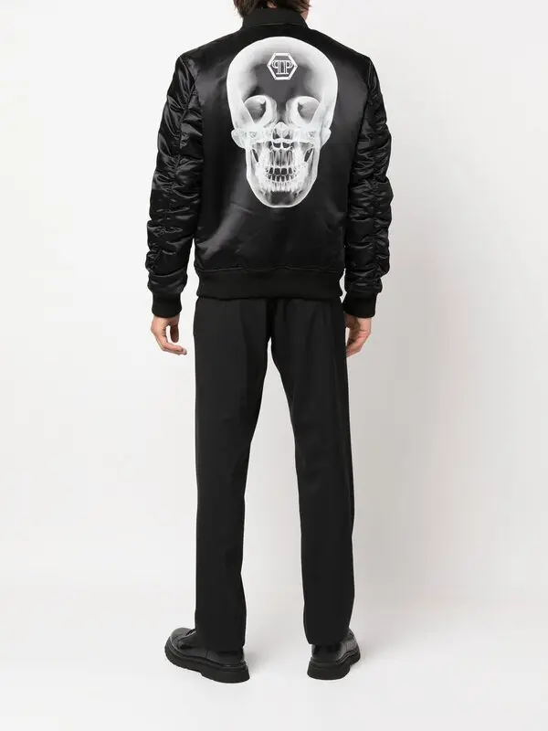 Philipp Plein Skull-print Bomber Jacket