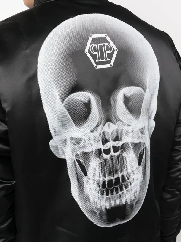 Philipp Plein Skull-print Bomber Jacket