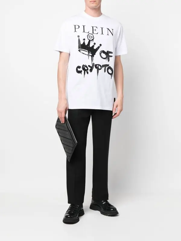 Philipp Plein Graphic-print Short-sleeve T-shirt - White