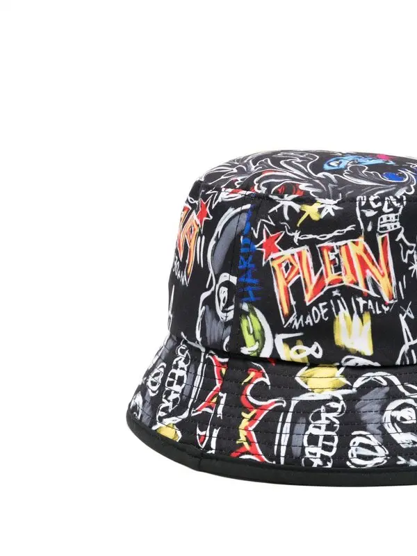 Philipp Plein Graphic-print Bucket Hat