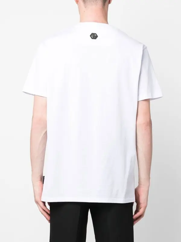 Philipp Plein Skull-print Short-sleeve T-shirt - White