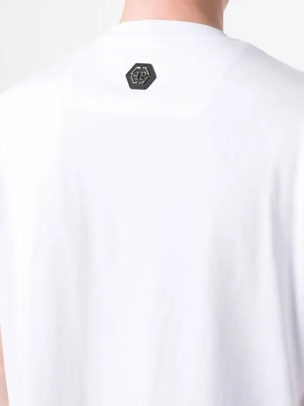Philipp Plein Skull-print Short-sleeve T-shirt - White