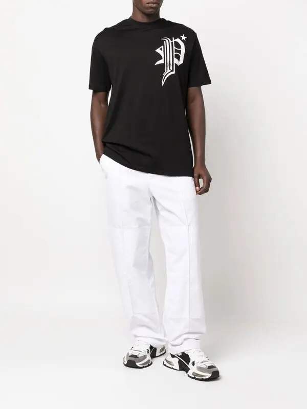 Philipp Plein Skull-print Detail T-shirt - Black