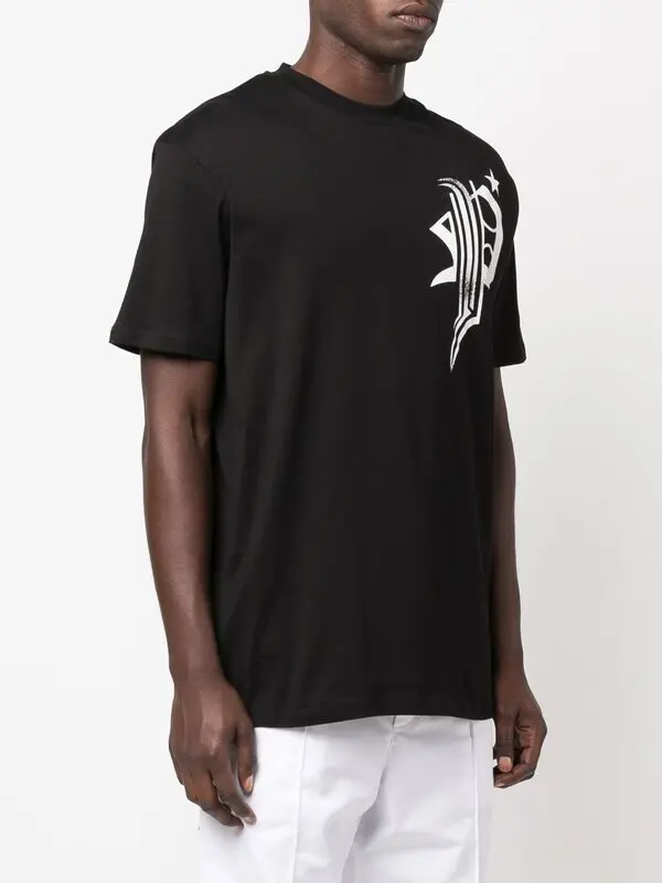 Philipp Plein Skull-print Detail T-shirt - Black
