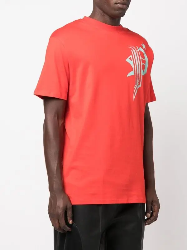 Philipp Plein Skull-print Detail T-shirt - Red