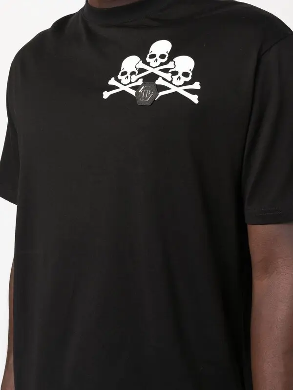 Philipp Plein Skull-print Detail T-shirt