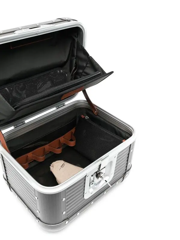 FPM MILANO Bank Vanity Case Bag Set - Silver