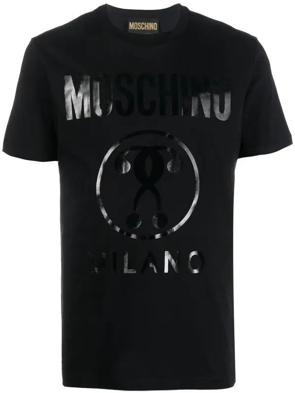 Moschino Logo-print Organic Cotton T-shirt