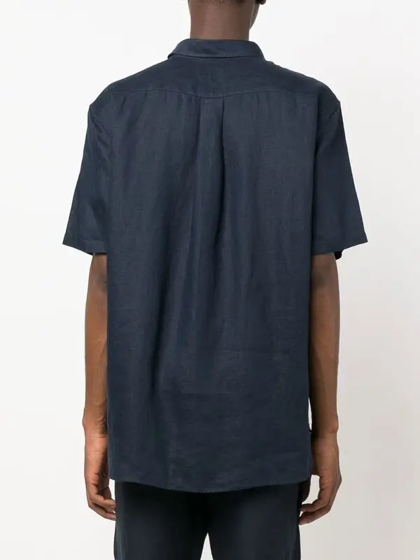 Vince Chest Patch-pocket Detail Shirt