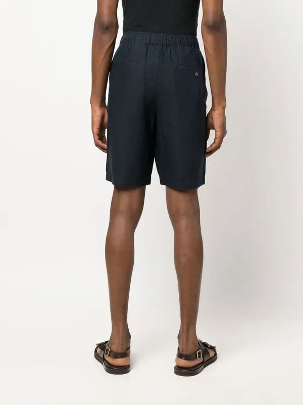 Vince Hemp Drawstring Shorts - Blue