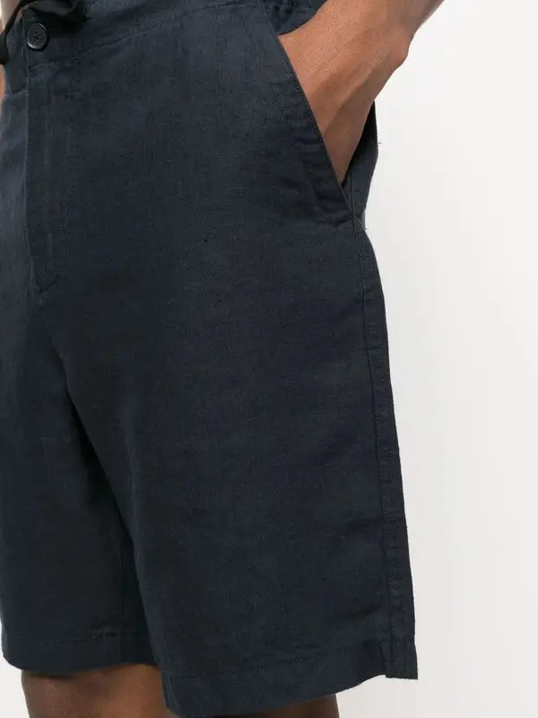 Vince Hemp Drawstring Shorts - Blue
