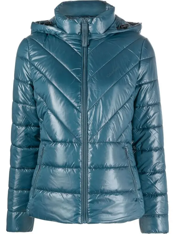 Calvin Klein Recycled Padded Jacket - Blue