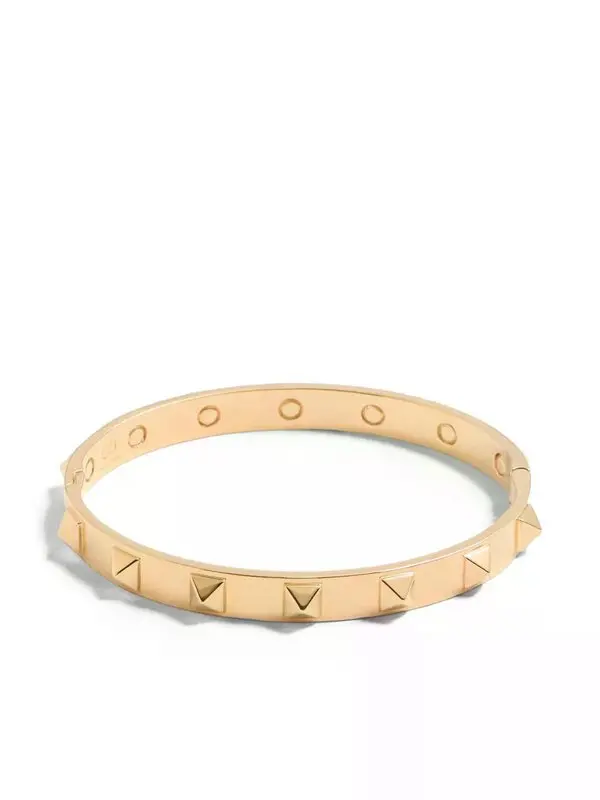 Valentino Garavani Rockstud Embellished Bangle - Gold