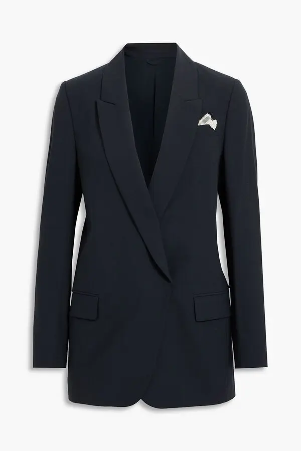 Brunello Cucinelli Double-breasted Wool-blend Blazer