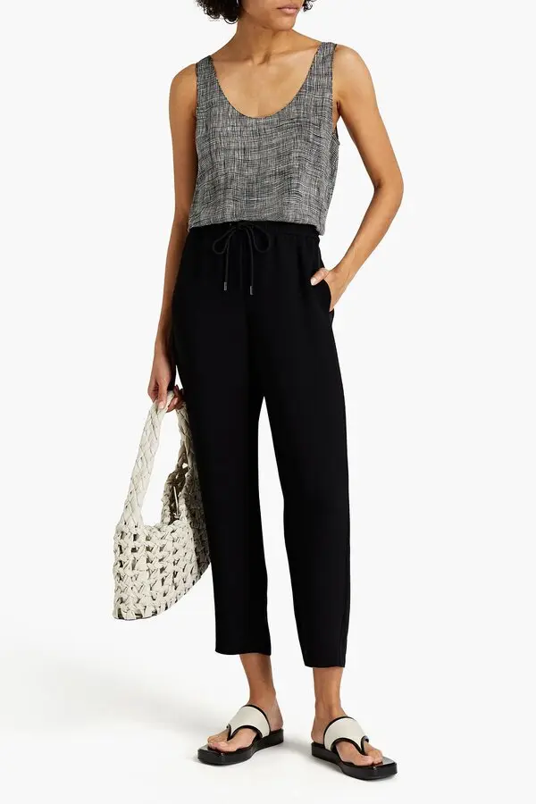 Theory Crepe Tapered Pants