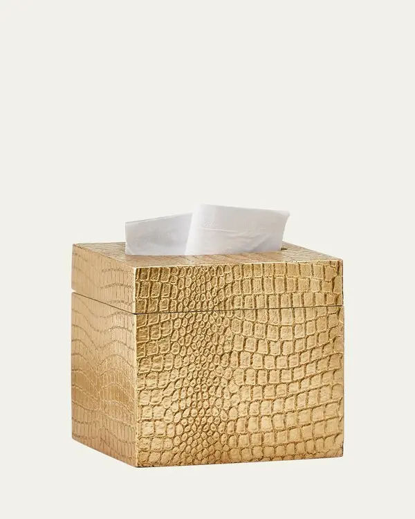 LABRAZEL Crocodile Gold Tissue Cover - Antique Gold