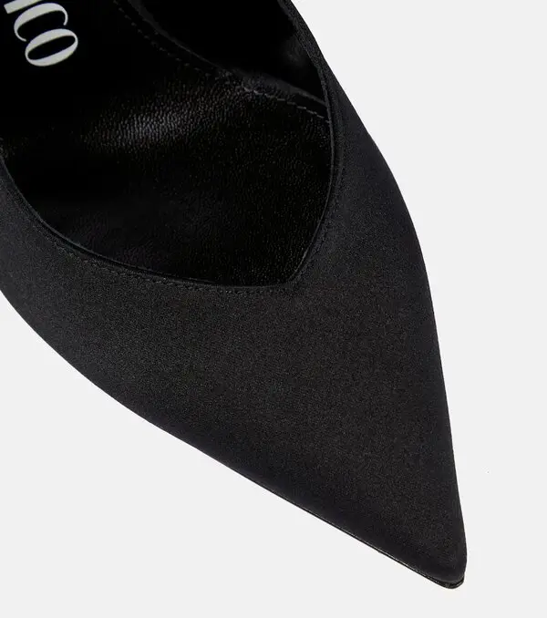 Attico Venus Embellished Slingback Pumps