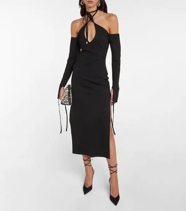 Attico Venus Embellished Slingback Pumps