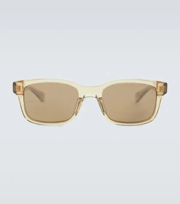 Bottega Veneta Square Sunglasses - Beige