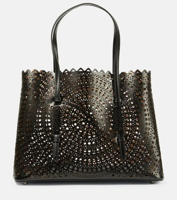 Alaïa Le Mina 32 New Vienne Leather Tote Bag