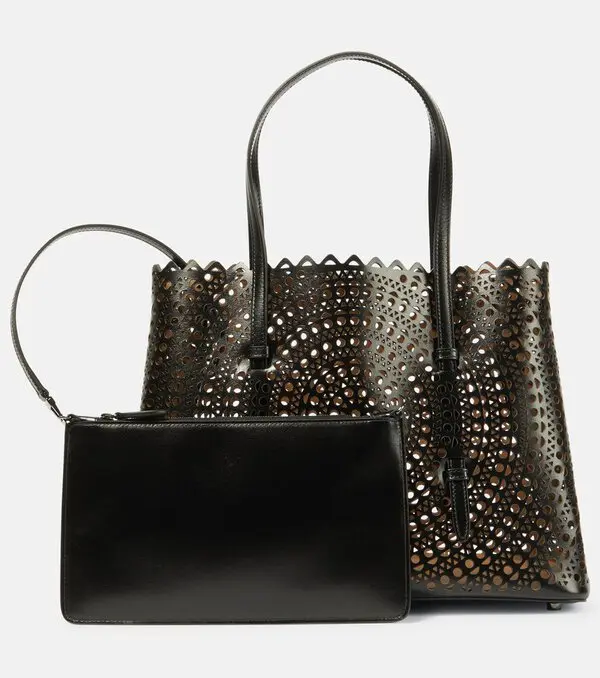 Alaïa Le Mina 32 New Vienne Leather Tote Bag