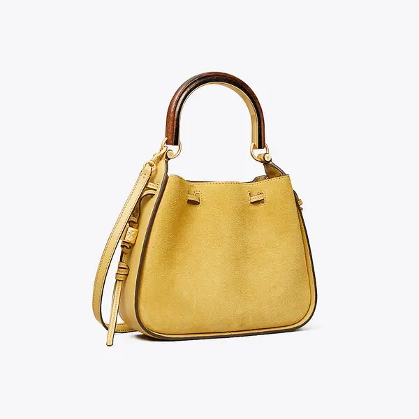 Tory Burch Miller Suede Cinch Bag