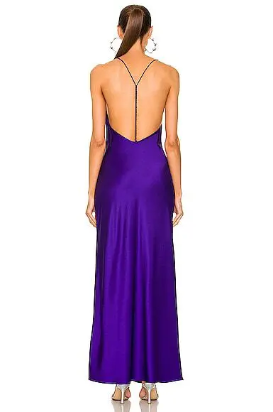 SIMONMILLER Kizo Dress In Purple