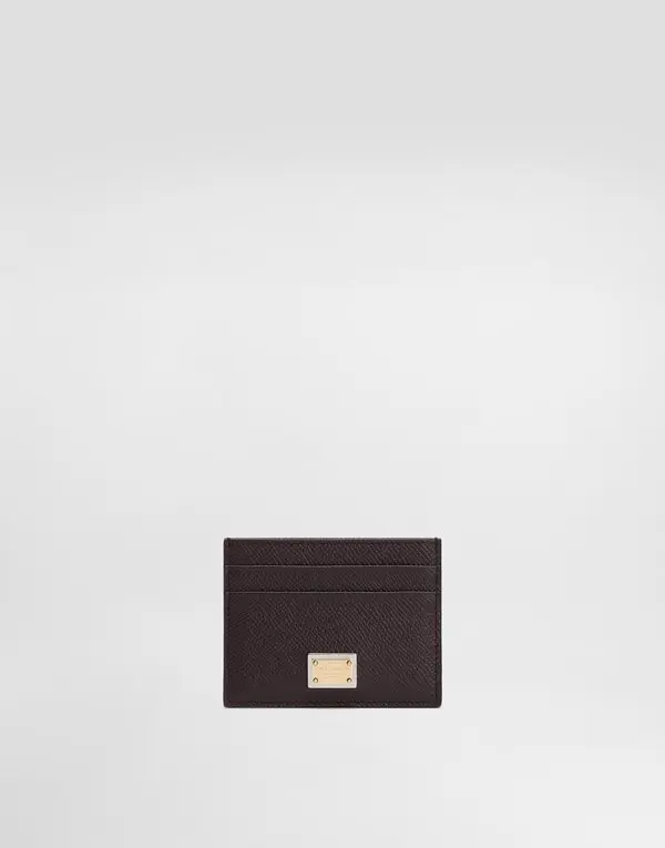 Dolce & Gabbana Card Holder With Tag - Purple