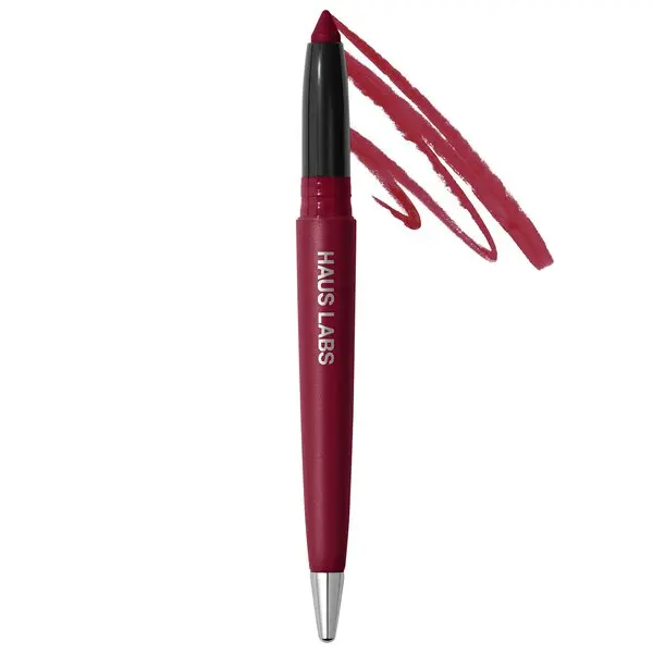HAUS LABS BY LADY GAGA Le Monster Lip Crayon Vegan Lipstick And Lip Liner - Garnet Matte