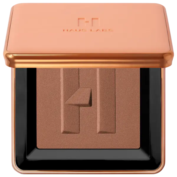HAUS LABS BY LADY GAGA Power Sculpt Velvet Talc-free Powder Bronzer - Terra Sol Light Medium