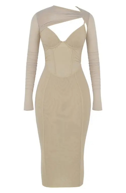 House Of Cb Beatrice Corset Midi Dress & Bolero Set