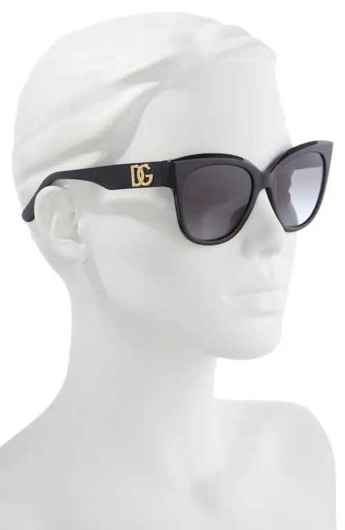 Dolce & Gabbana 53mm Butterfly Sunglasses
