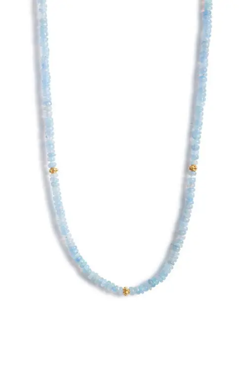 Anzie Boheme Opal Beaded Necklace - Lavender Opal
